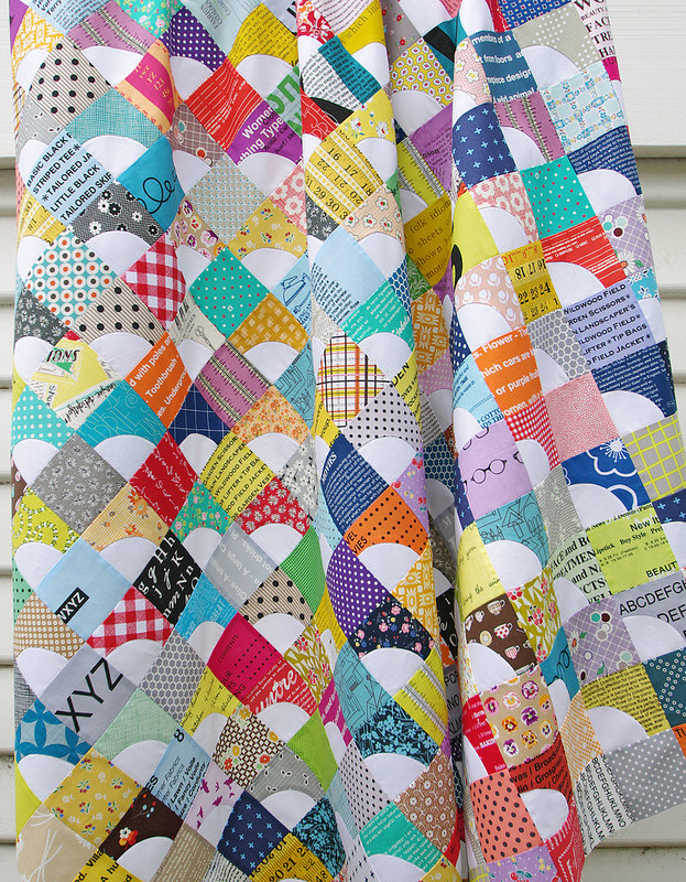 Drunkard's Path Variation Quilt | Red Pepper Quilts | Bloglovin’