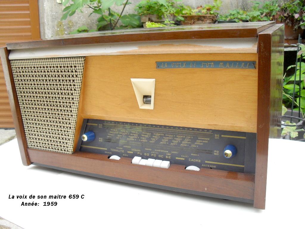 Collectionneur de TSF et radio: La Voix de son maître, Modèle: 659 C ...