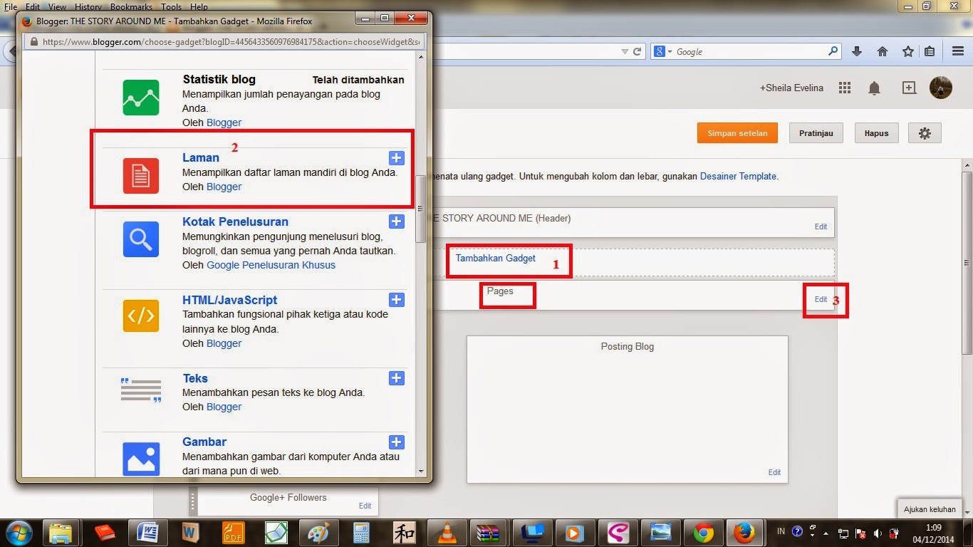 Kebun Kekataku: 3 CARA SIMPLE MEMBUAT MENU TAB