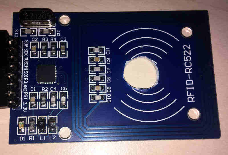 OK7MS: Using cheap RC522 NFC reader to read Mifare Ultralight C