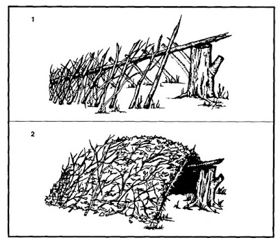 Sword Of Survival: How To Build A Debris Shelter