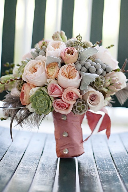 IN FULL BLOOM FLOWERS: Bouquet handle treatments