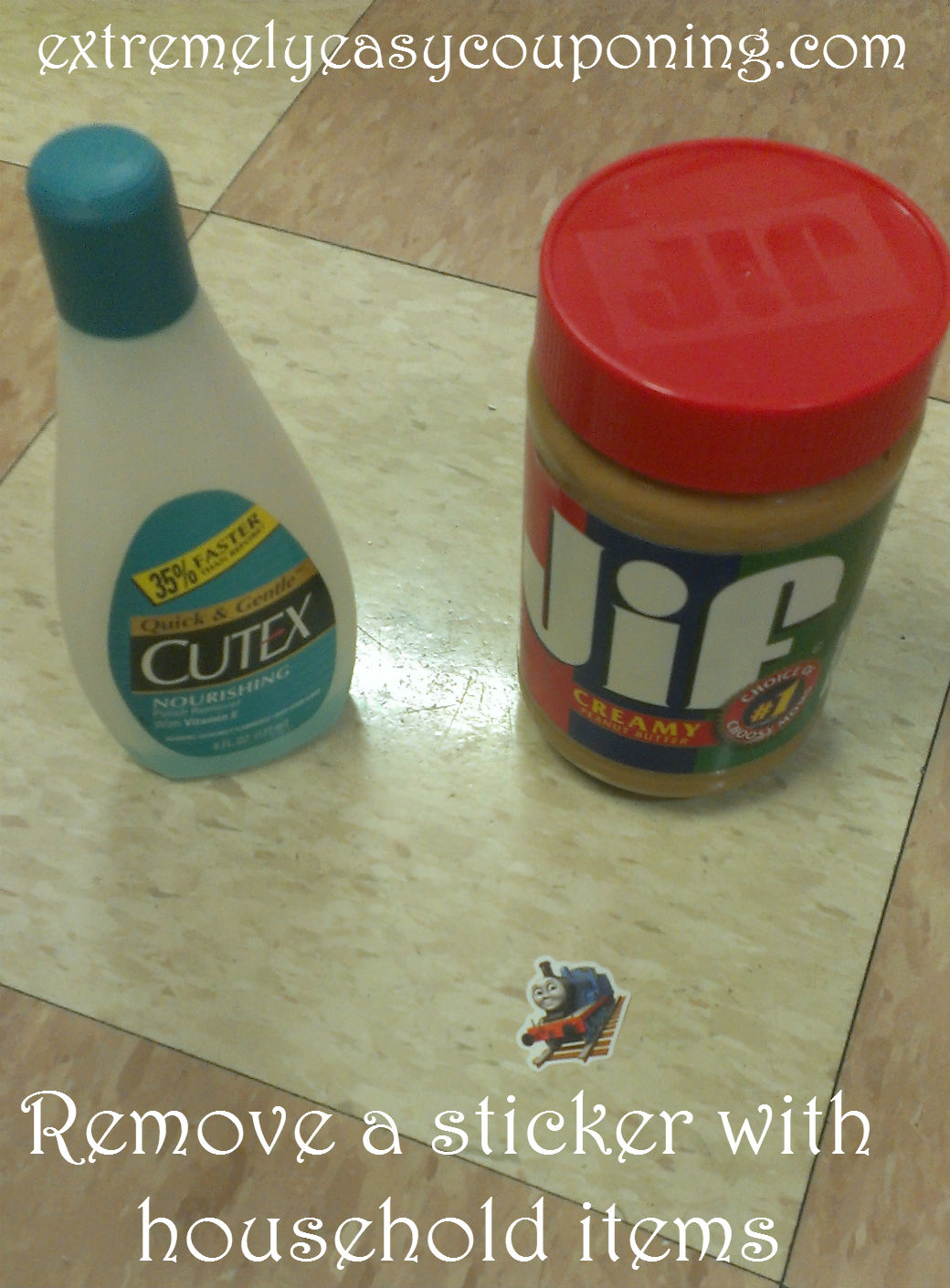 Extremely Easy Couponing: Tidbit - How to remove a sticker using ...