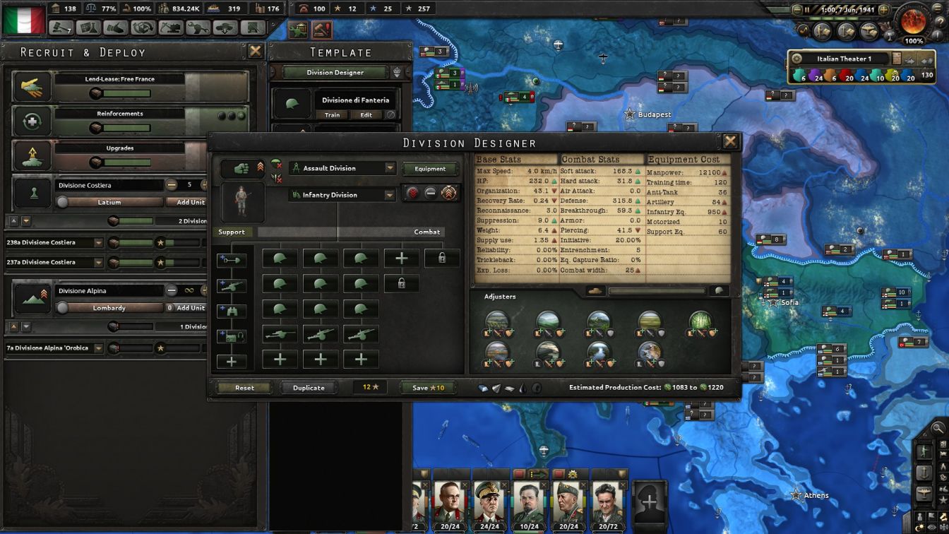 Italy - HOI4 - Fine Tuning Italy