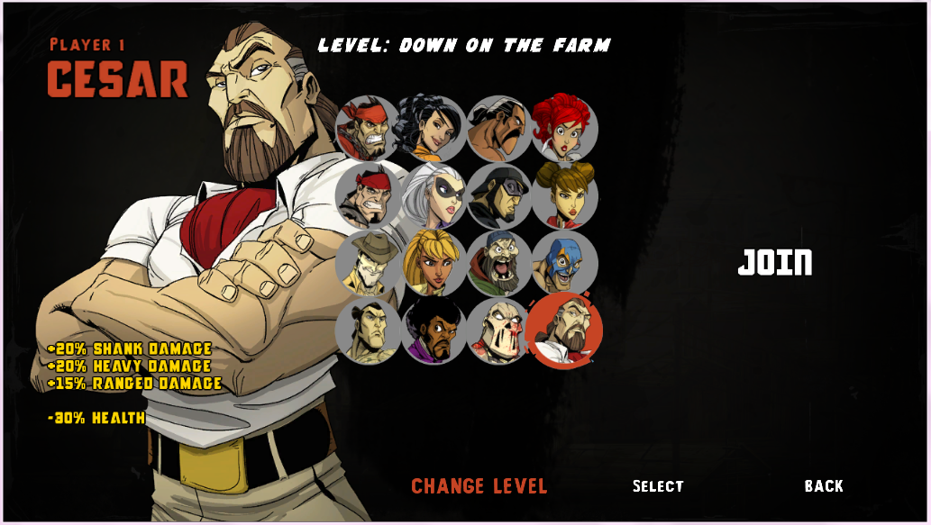 Shank 2 Characters ~ Shank 2