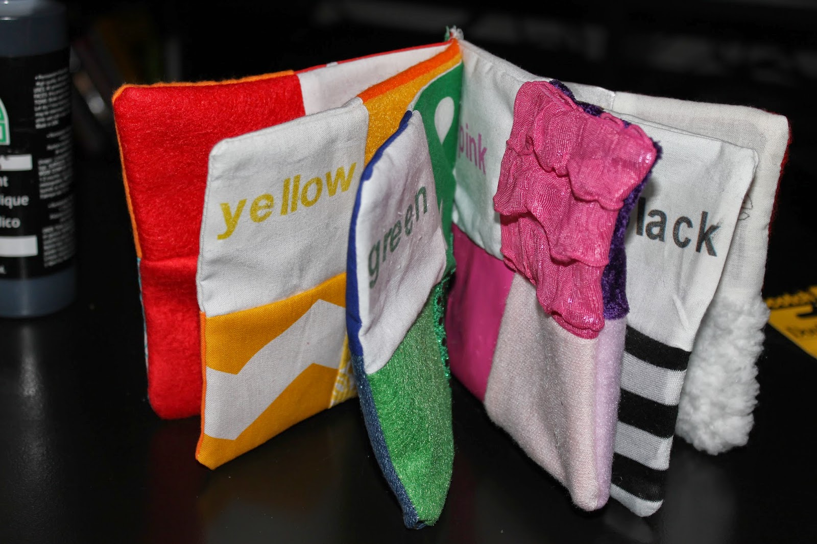 Lyndi's Projects: Color/Texture Book for Baby