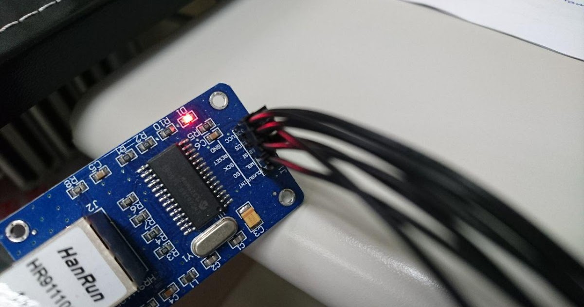 Prochain Science: Arduino + ENC28J60 - 網路驅動與設置