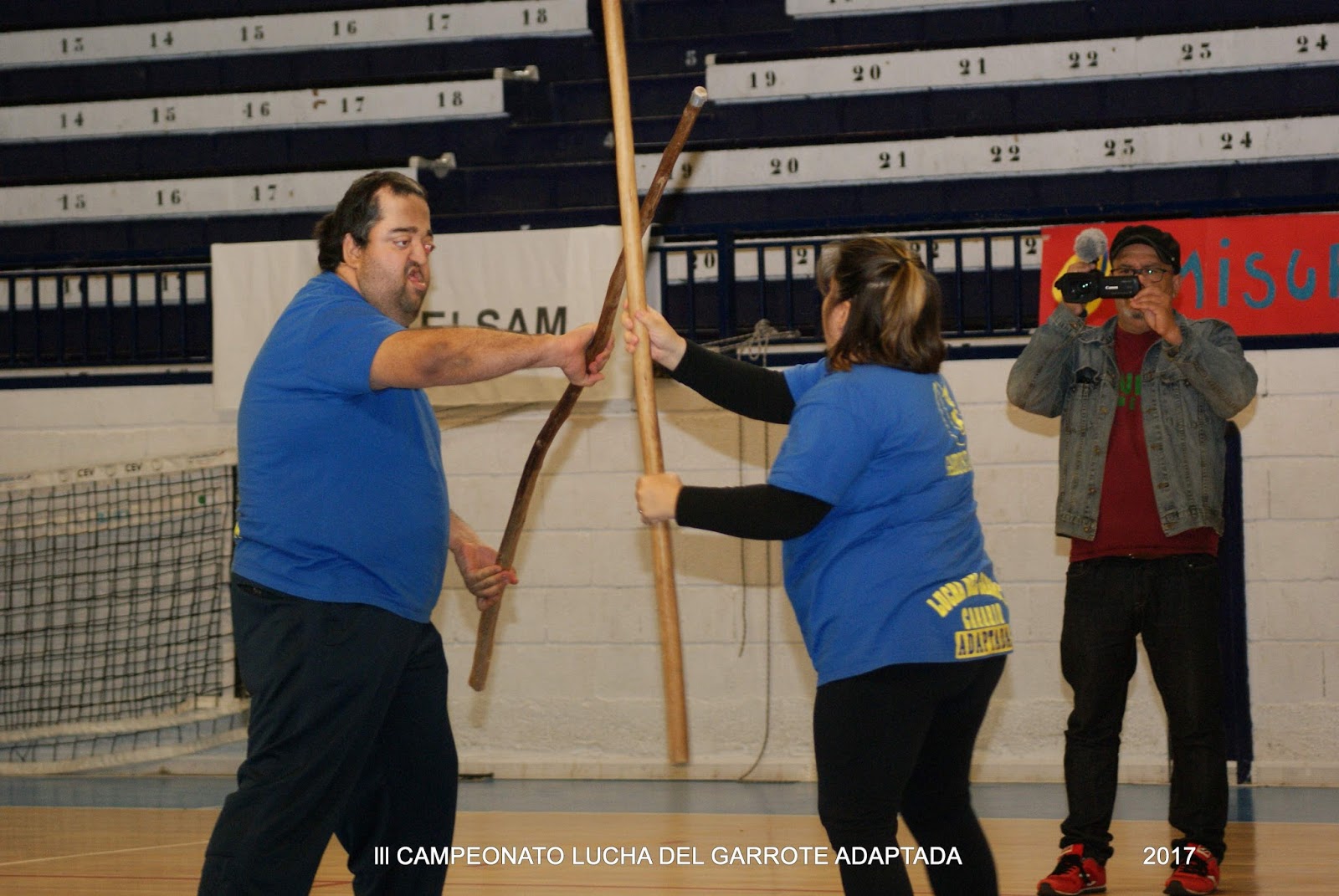 Federacion Lucha del Garrote Canario: LUCHA DEL GARROTE CANARIO ADAPTADA