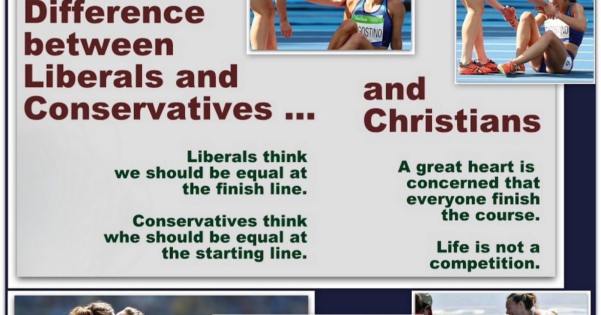 Just thinking: Liberal vs Conservative vs ...