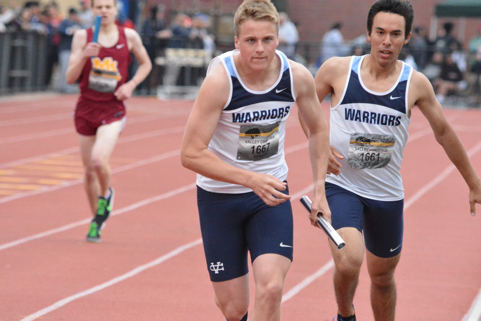 Valley Christian Track & Field: Team Records Fall at Saint Francis ...