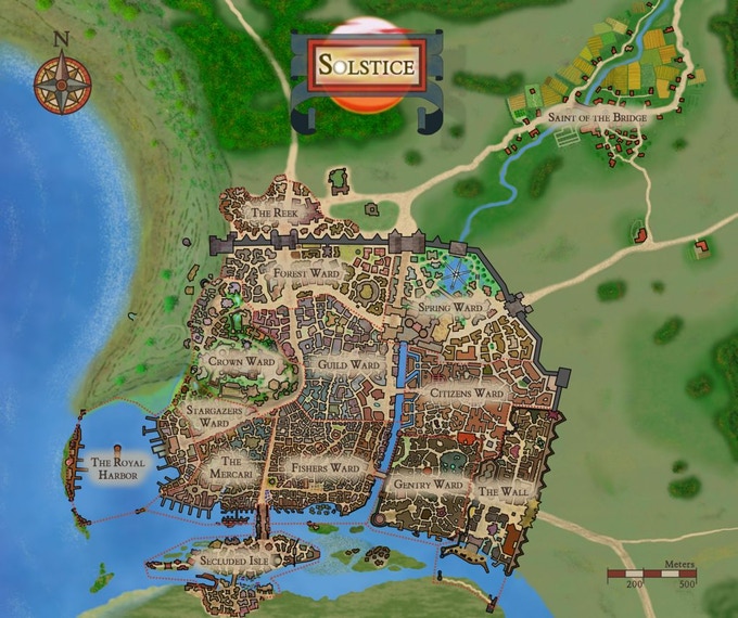 CROSS PLANES: Back This: City of Solstice: A Setting for OSR Fantasy ...