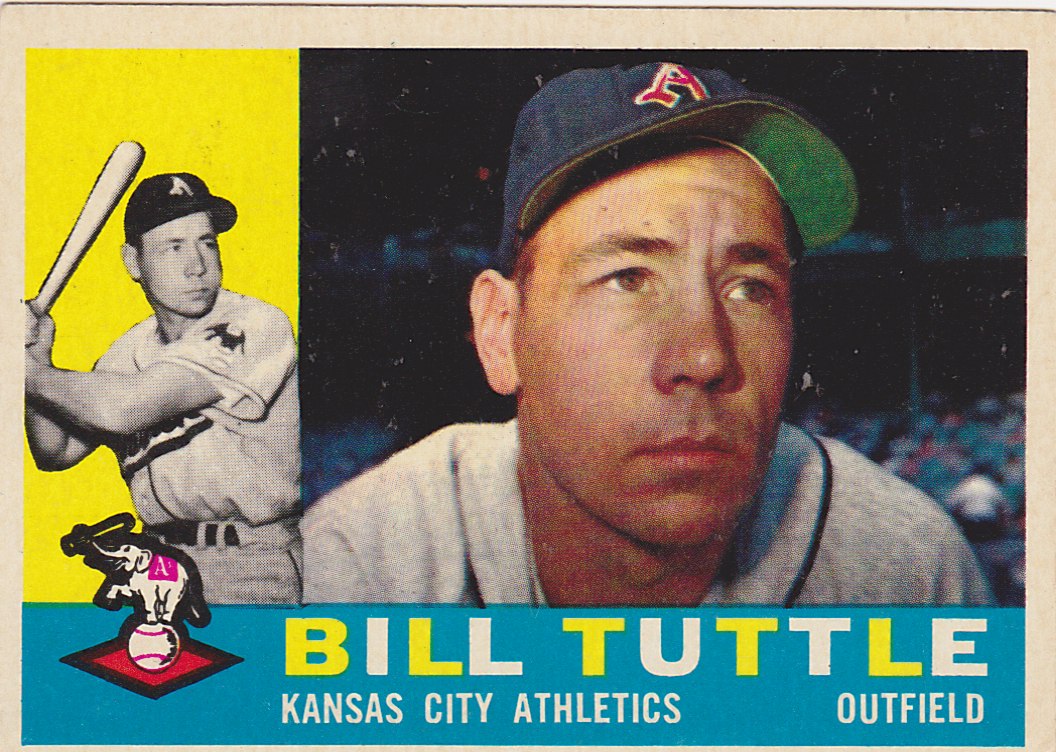 Horizontal Heroes: The 1960 Topps Set: #367 Bill Tuttle