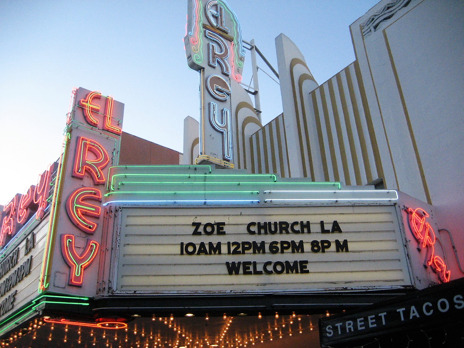 Los Angeles Theatres: El Rey Theatre