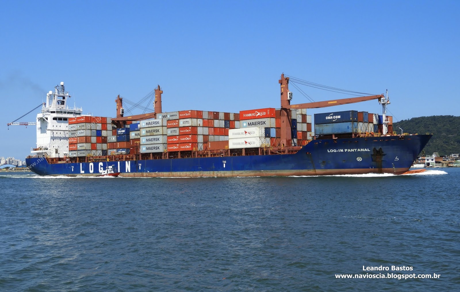 Navios de Santos & CIA: Navio LOG-IN PANTANAL