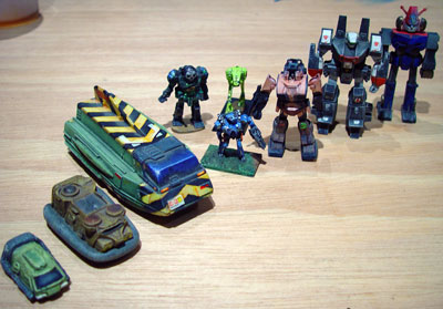 Little Men: Giant Robot toy. Work in Progress (WIP)