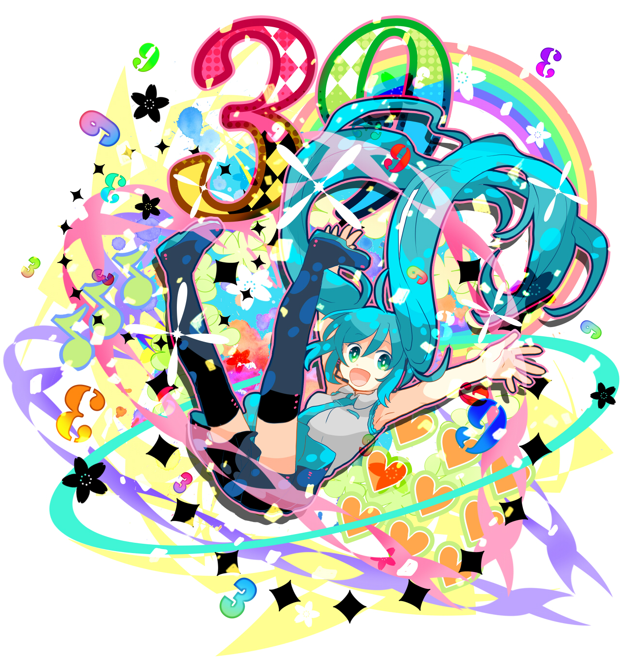 Shooting Star Dreamer: Happy Miku Day! 3/9 (Artwork Showcase)