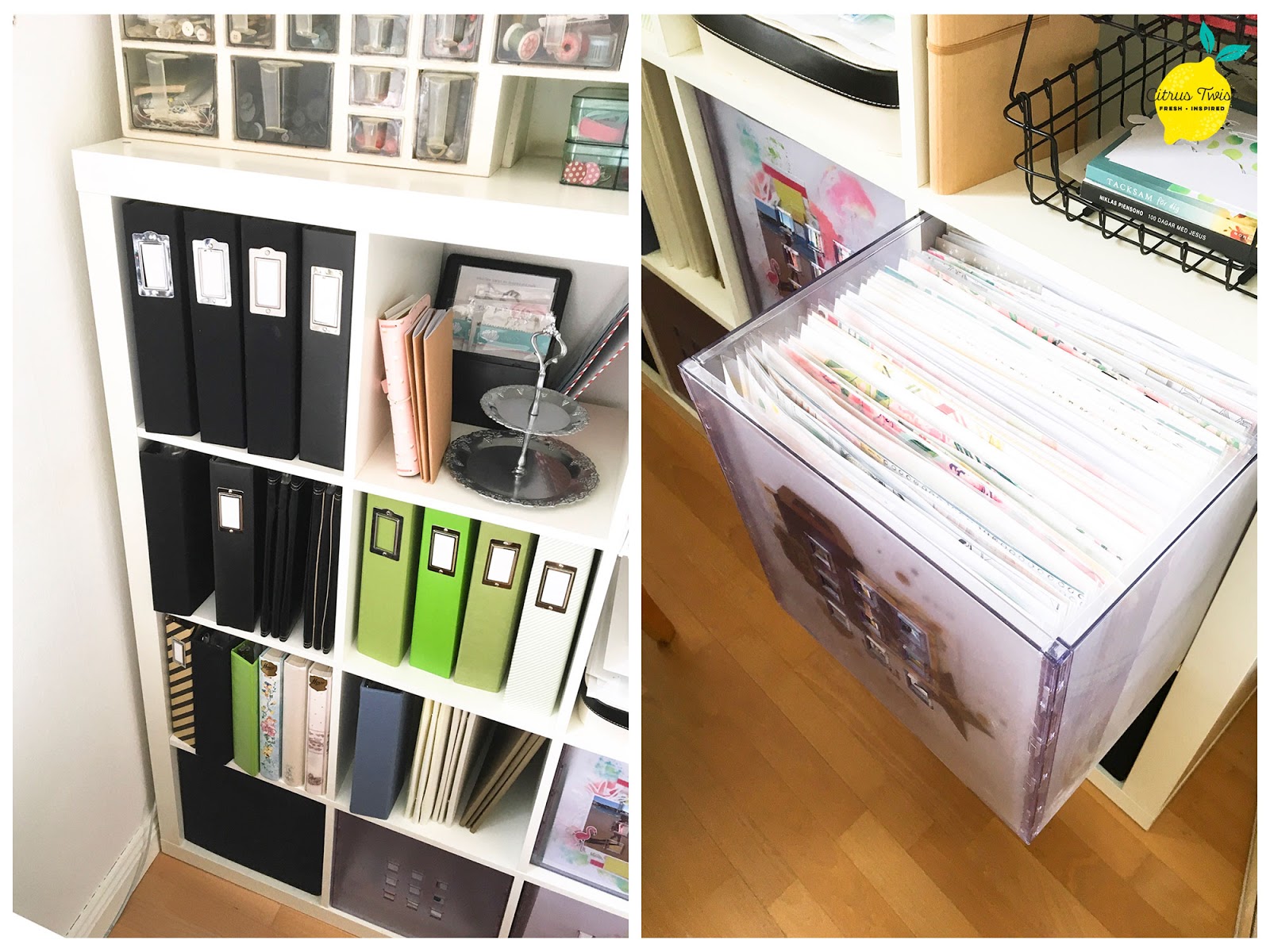 Citrus Twist Kits | Blog : In My Studio - Album Storage