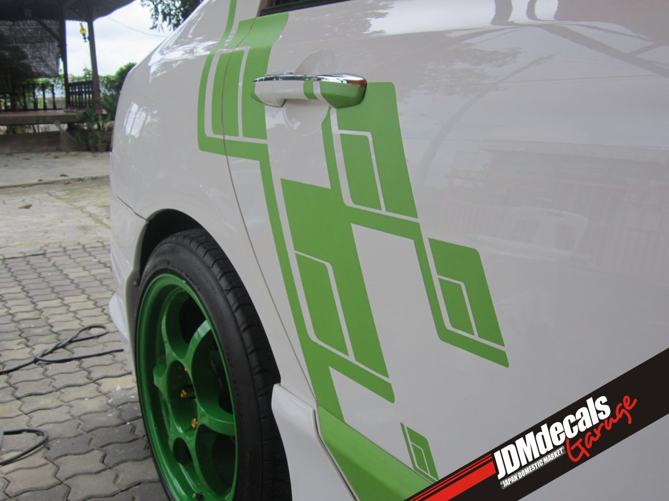JDMdecals Garage: JDM Flag Stripe Decal Project