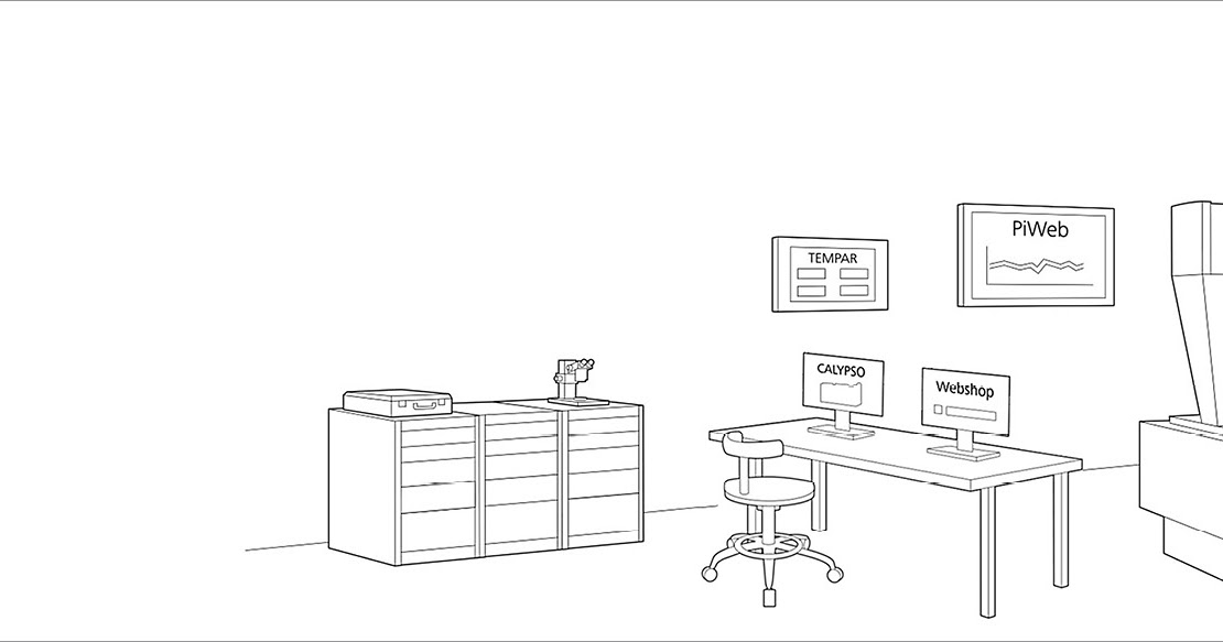 Kalibrasi Master Probe ( CMM, Zeiss, Calypso )