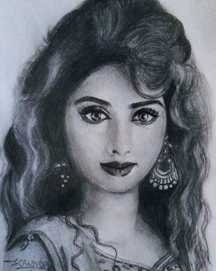 Sridevi: Sridevi fan tributes and fan art
