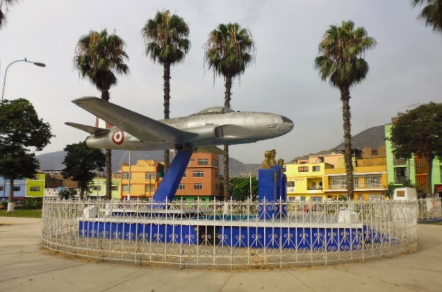 LUGARES TURÍSTICOS EN PERÚ: PARQUE DEL AVIÓN (EL RÍMAC)