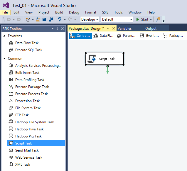 Sql Server Techniques Ssis Script Task Error The Script Task Is Corrupted