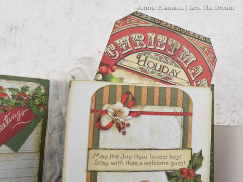 Mini Album Makers Challenge: Cascading Christmas Mini Album by Jennie ...