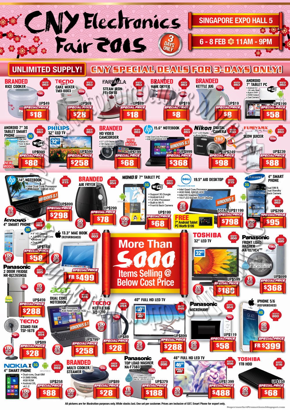 CNY Electronics Fair 2015 03 February 2015 ~ Supermarket Promotions