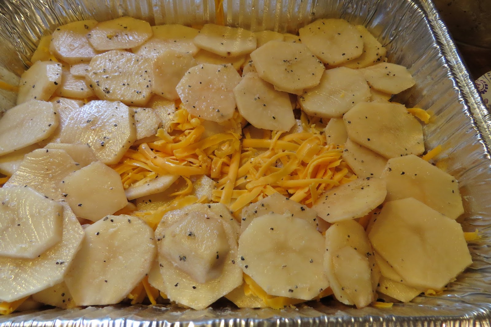 Light Scalloped Potatoes