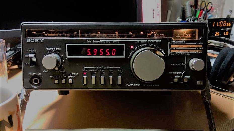 MY HOBBIES AND STUDIES: SONY CRF-1という受信機