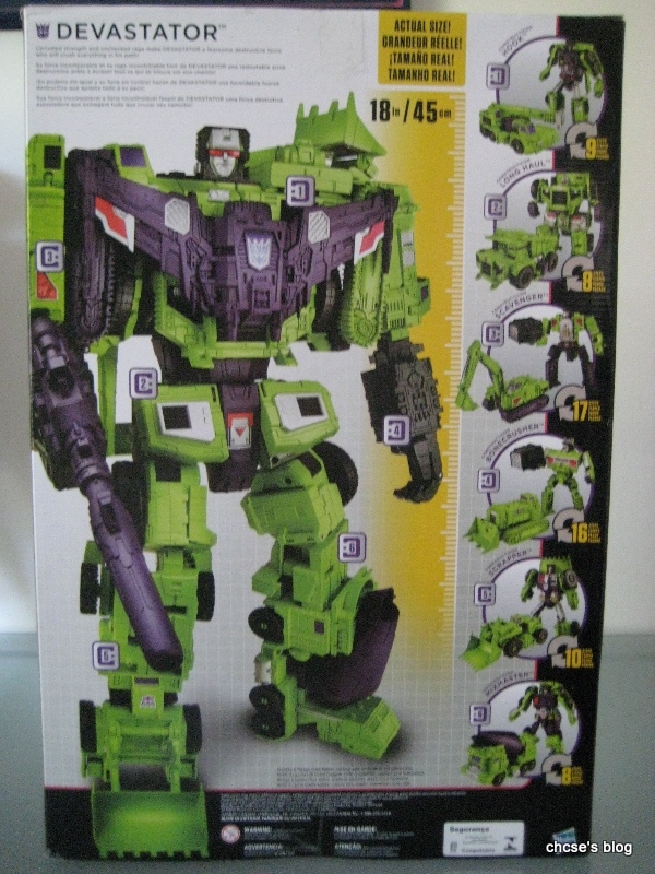 ChCse's blog: Toy Review: Transformers Generations Combiner Wars Devastator