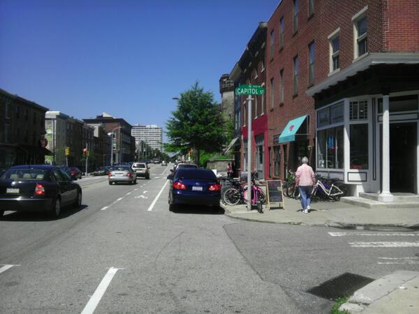 Greater Philadelphia Bicycle News: Fairmount Ave Bike Lanes Are In!