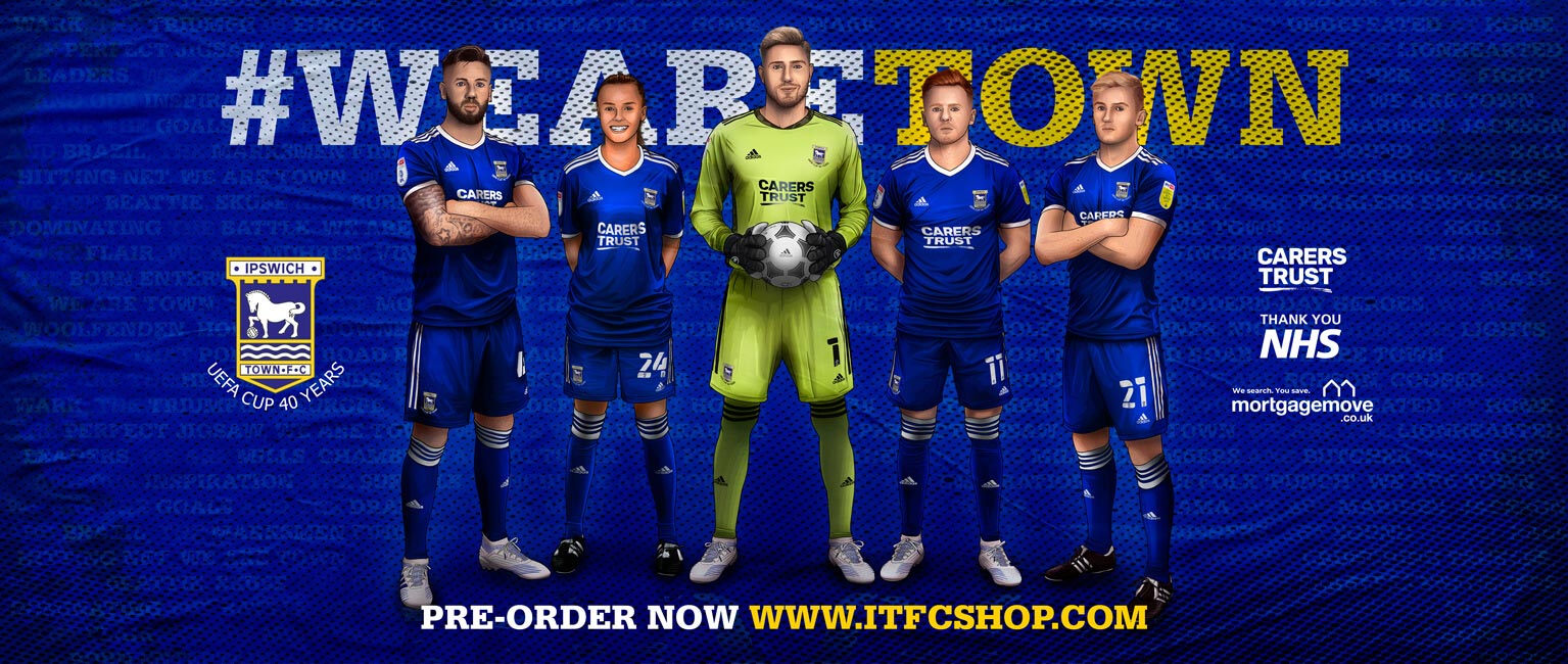 Adidas Ipswich Town 20-21 Home Kit Released - Footy Headlines