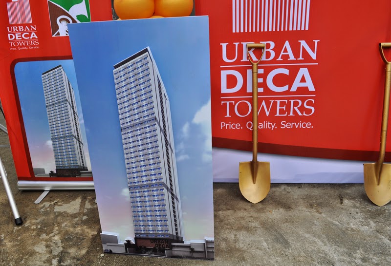 Urban Deca Towers Ground Breaking Ceremony - Rochelle Rivera