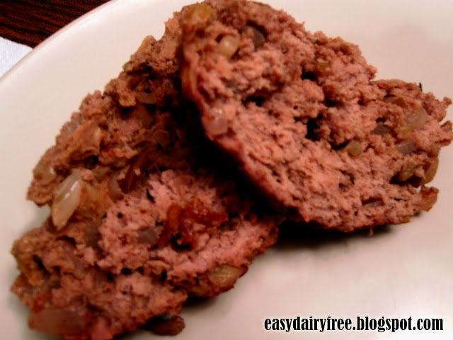 Easy Dairy Free: Meatloaf, Apple and Onion