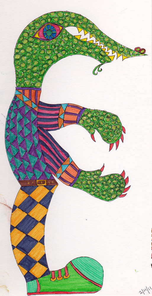 LinsArt: Imaginary Animals Revisited Again/Shape Challenge