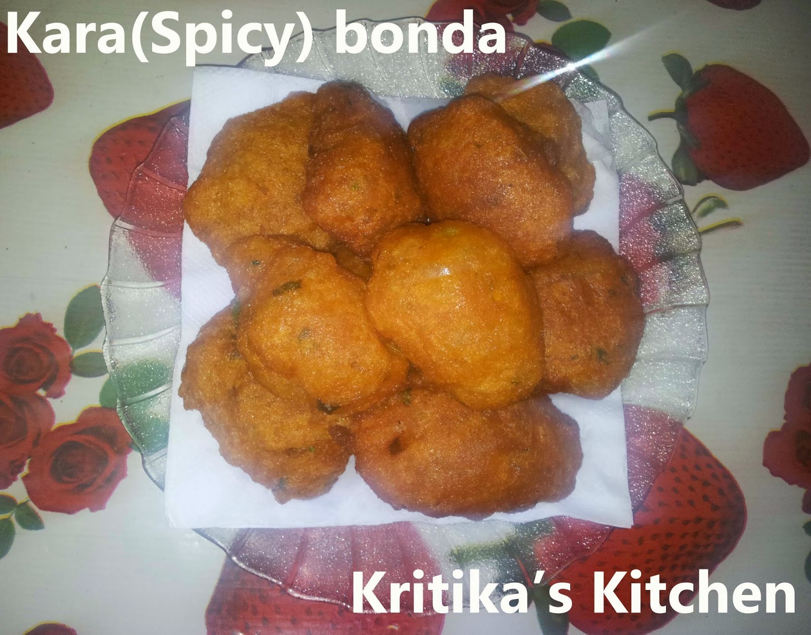 kritika's Kitchen: Kara(Spicy) Bonda