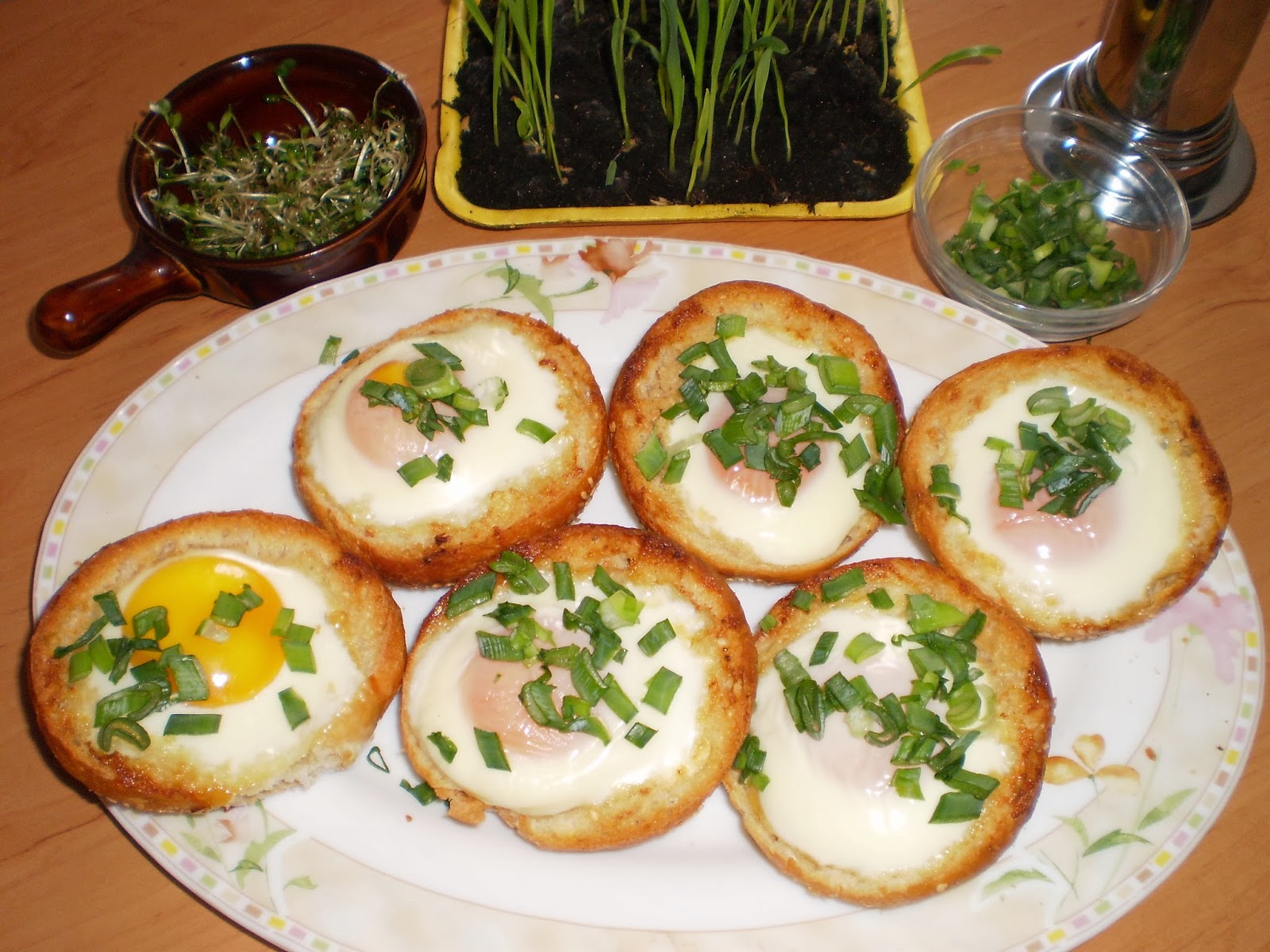 Chata pomysłów: Jaja sadzone w poduszeczkach