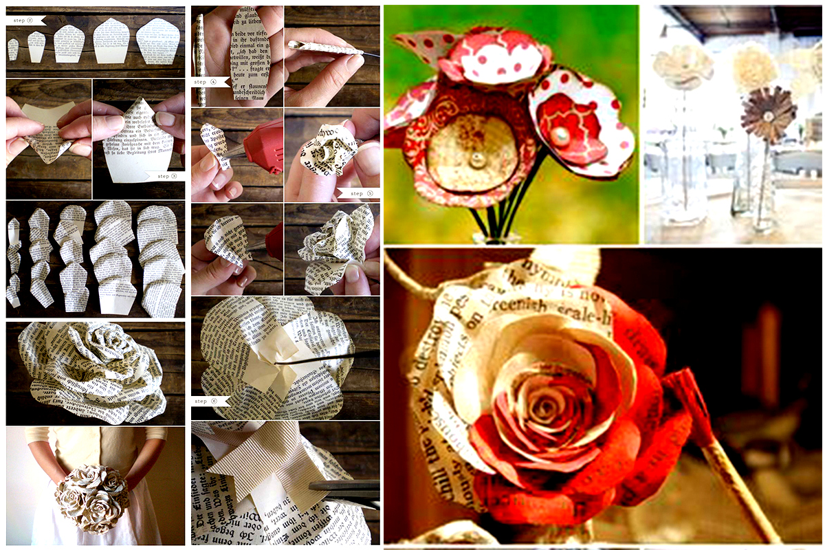 DIY Paper Roses to Transform Your Decor - Idees & Solutions