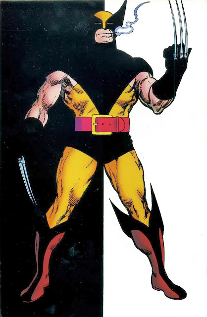 Marvel Comics of the 1980s: 1989 - Wolverine back covers