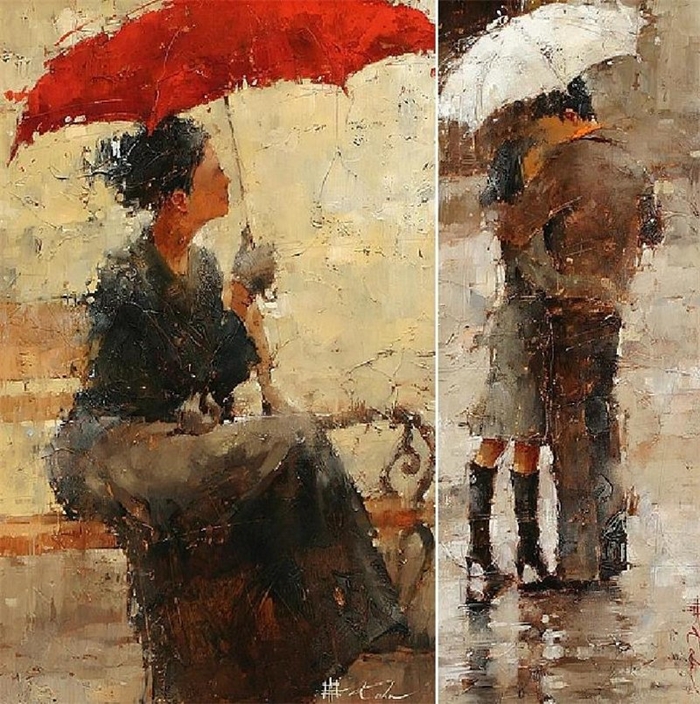 Andre Kohn, 1972 | White umbrellas | Tutt'Art@ | Pittura * Scultura ...