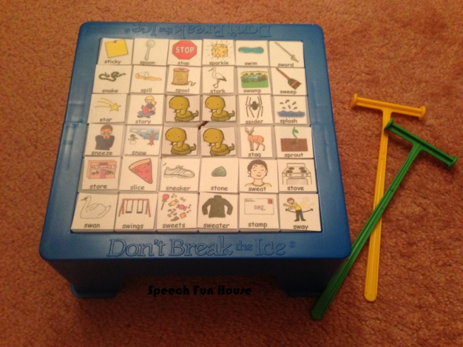 Speech Fun House: Don't break the ice articulation