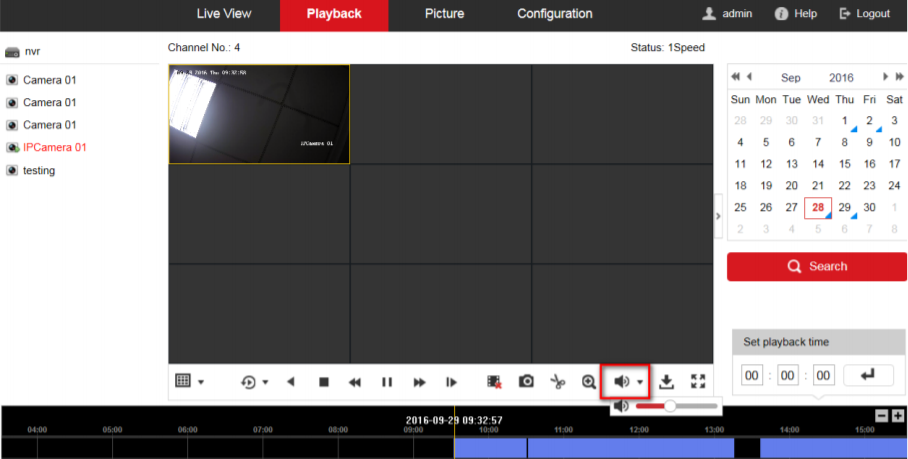 How to enable audio on live view and playback on Hikvision devices ...
