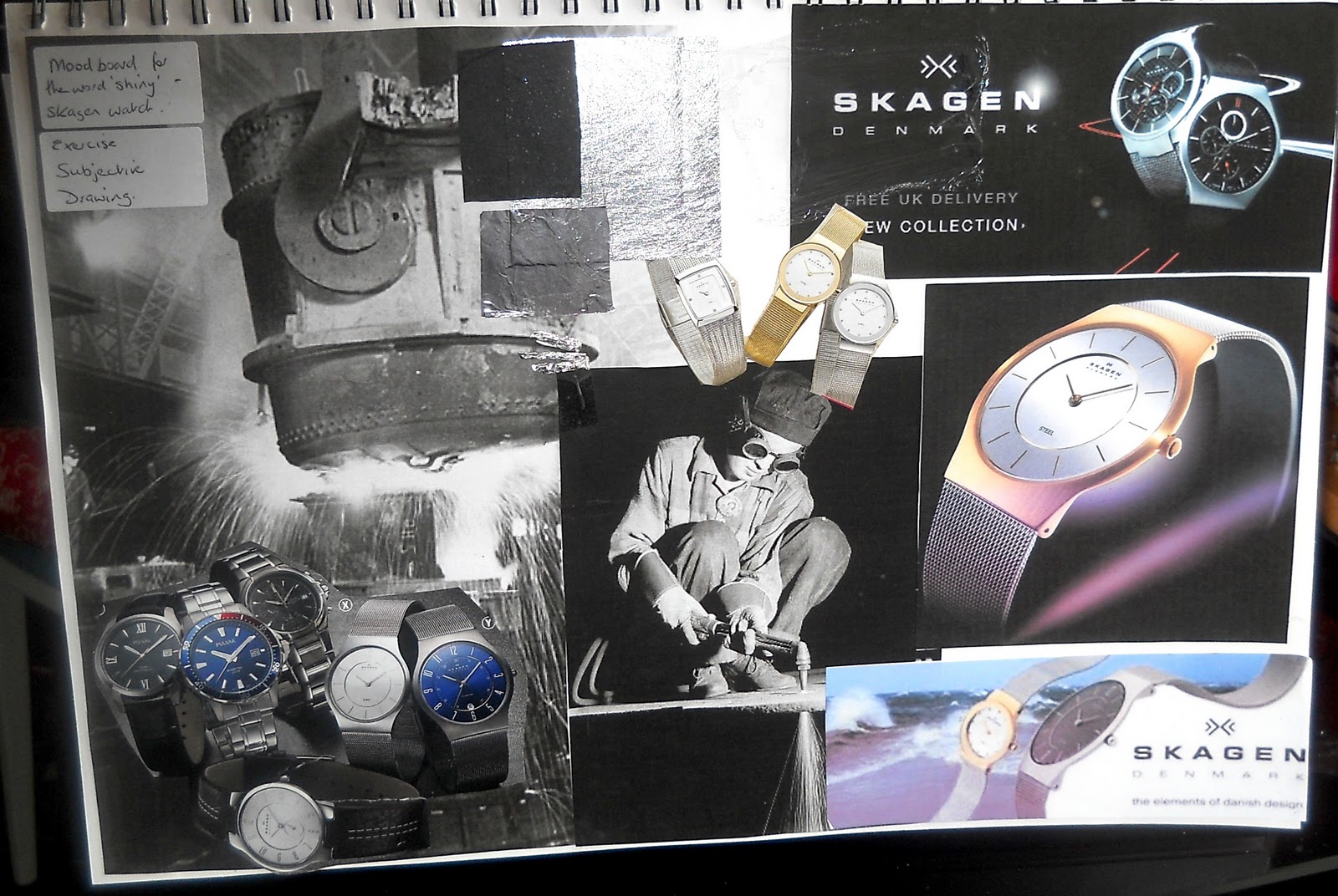 Debbie's Illustration Log: Exercise - A subjective drawing