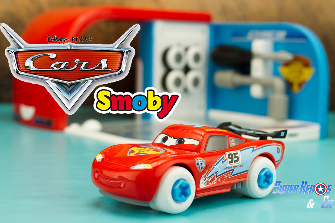Super Héros Et Compagnie: Smoby Customiz Box Flash McQueen Ice Racers