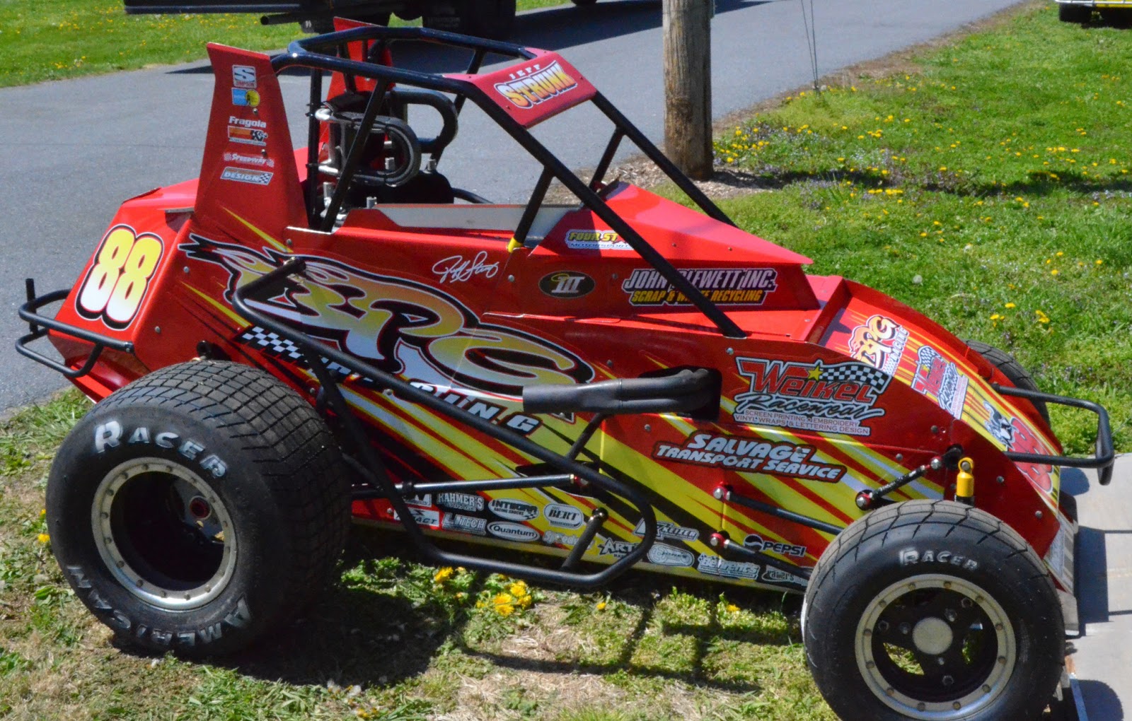 COWPATTY NATION: JEFF STRUNK'S "BPG RACING" SPEEDSTR (Courtesy Chad ...