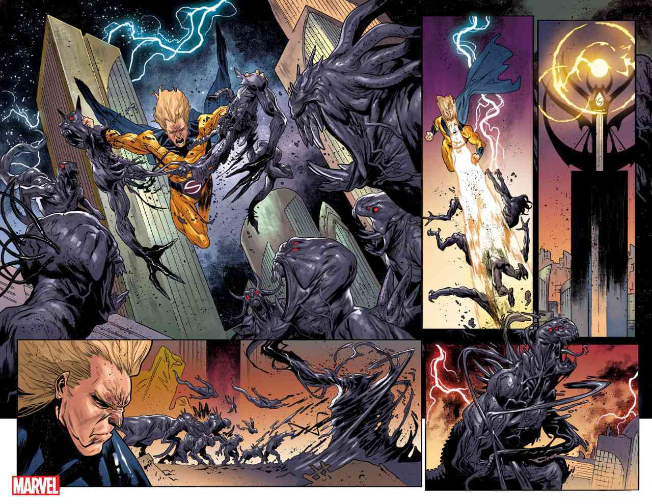 O retorno do Sentinela ao universo Marvel e com aliados familiares ...