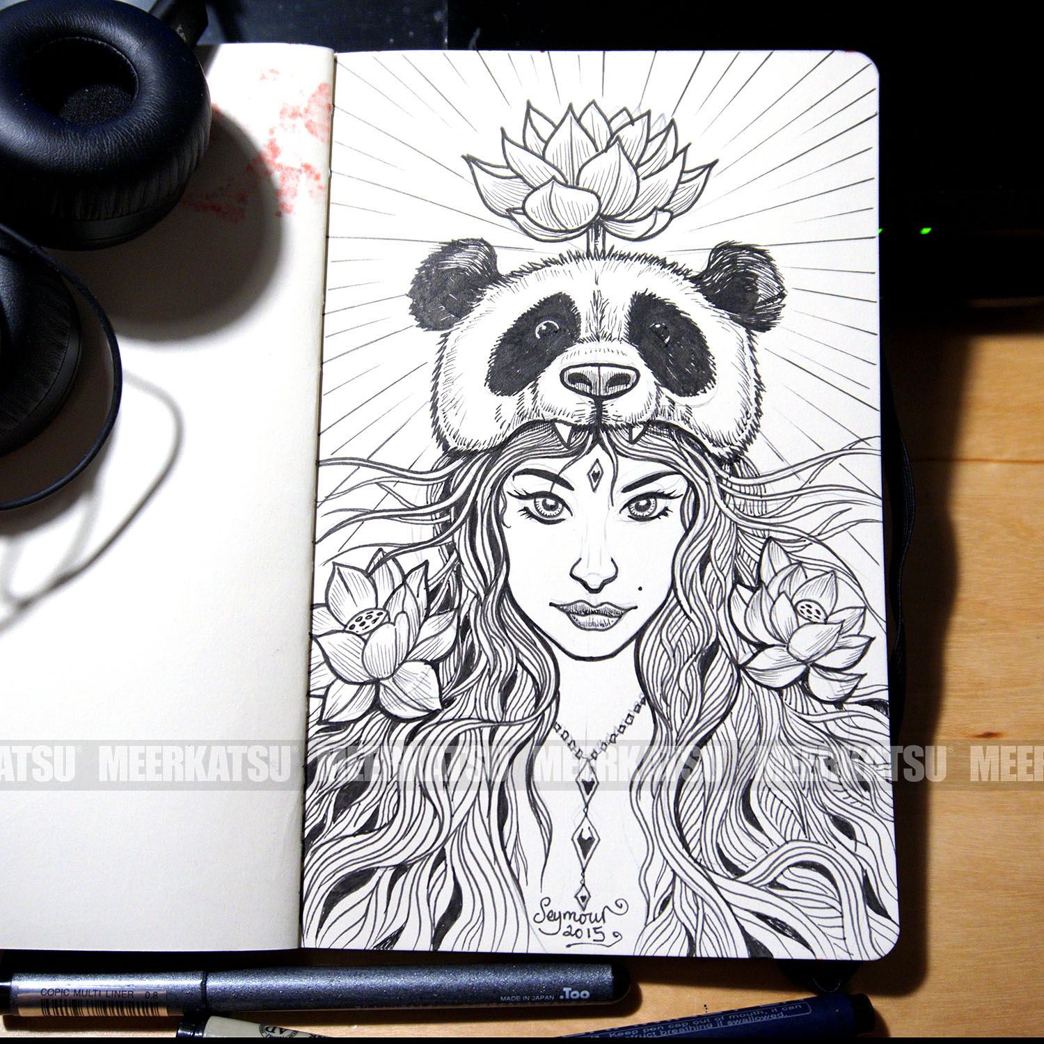 Meerkatsu Art: Inktober 2015