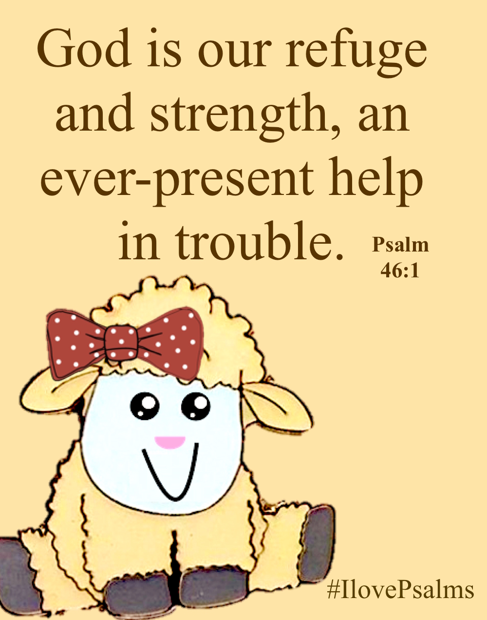 Psalm 46:1 - Encouraging Word