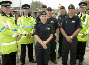 Four Bees: Svensk Polis, Swedish Police Patches